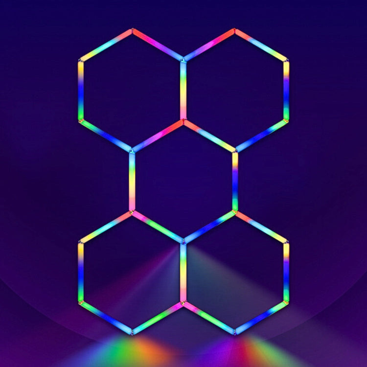Hexagon LED Lights - Single Colour & RGB Hexagrid LED Lighting - HOL ...